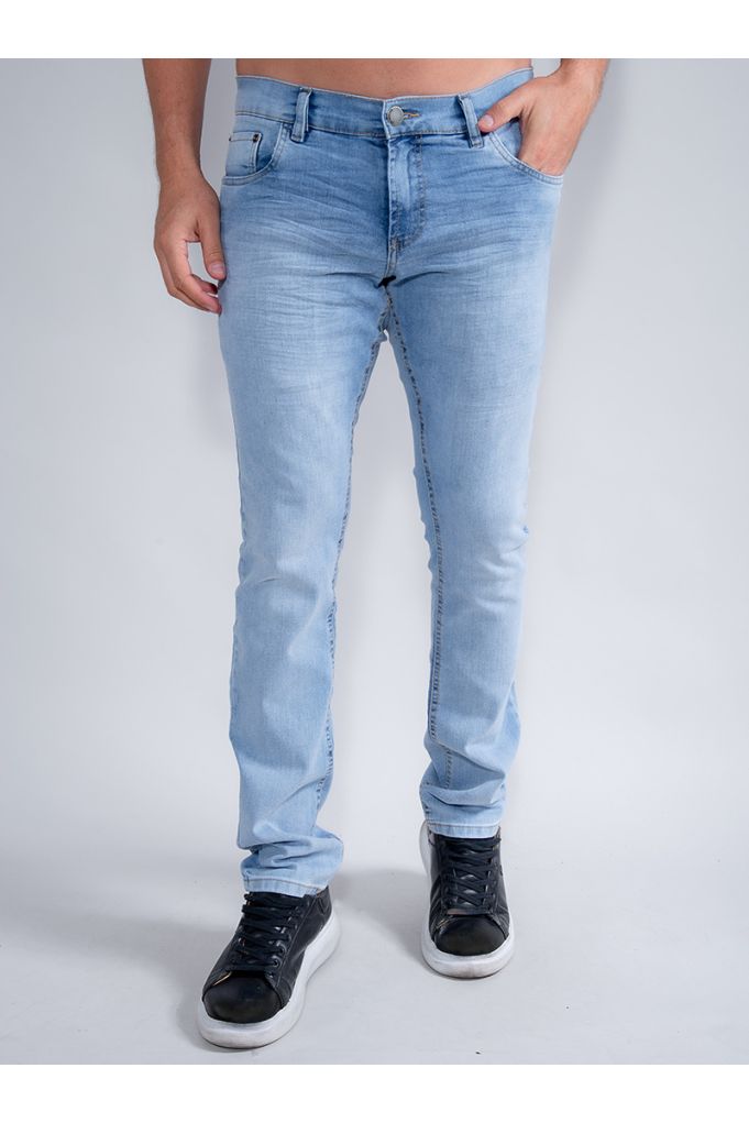 Calça Jeans Reta Masculina Revanche Murilo AZUL